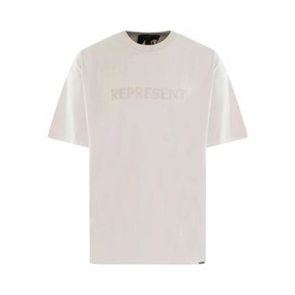 Represent Represent, Homme, Tops, Gris, Taille: M T-shirt brod&eacute; Serif Gris