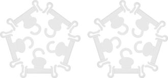 Artibetter 10 St&uuml;ck Teiliges Halterungshaken aus Kunststoff Platzsparende Wandaufh&auml;ngung f&uuml;r Hausschuhe und Sandalen Wei&szlig; Halbtransparent f&uuml;r Einzelhandel Zuhaus