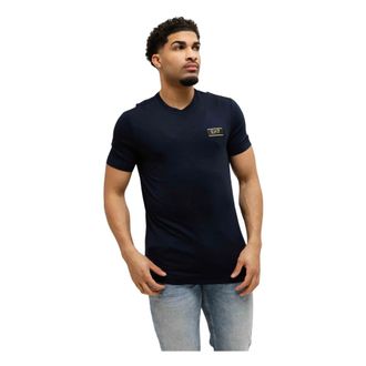 Emporio Armani Homme, Tops, Bleu, Taille: S 7M001331 T-Shirt