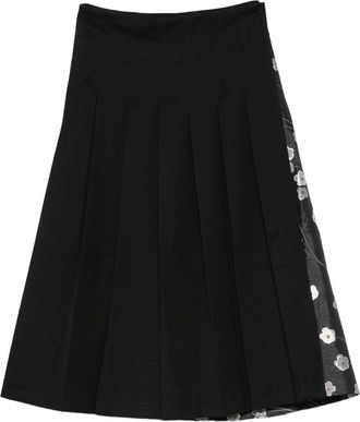 Stine Goya Floral-print Pleated Midi Skirt