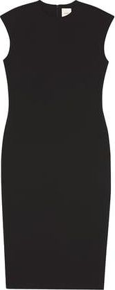 Calvin Klein Midikleid in Schwarz