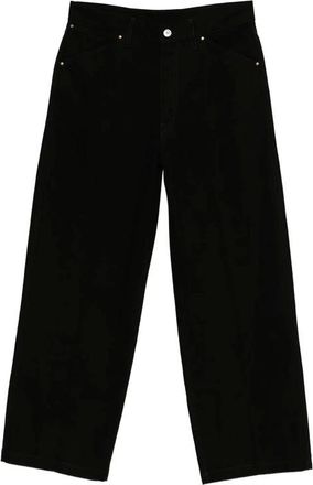 Christophe Lemaire Homme, Jeans, Noir, Taille: L Pantalon Large en Denim