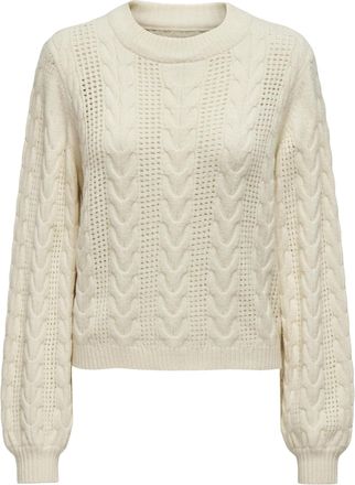 Only Carmakoma Carrubina Ls Cable O-Neck KNT Noos