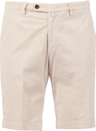 BRIGLIA 1949 Homme, Shorts, Beige, Taille: S Bermuda Shorts