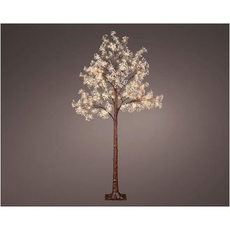 Lumineo Led baum gypsophila glitter ip44 180cm