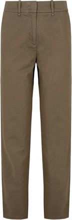 Bomboogie Femme, Pantalons, Beige, Taille: 40 FR Pantalon slim en coton stretch