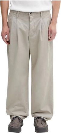 C.P. Company C.p. Company, Homme, Pantalons, Beige, Taille: M Wide Pantalons