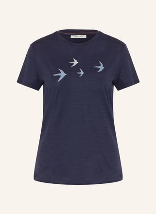 Icebreaker Funktionsshirt Mer 150 Aus Merinowolle blau