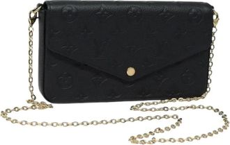 Louis Vuitton Portefeuille en toile Pre-owned - Femme - Pre-owned - Noir - Taille: ONE Size