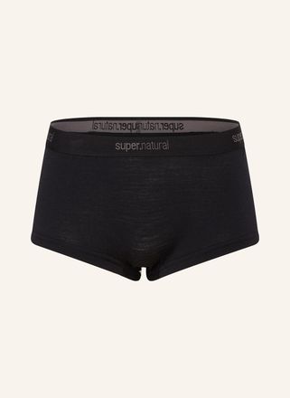 super.natural Funktionsw&auml;sche-Panty tundra175 Boyfriend Mit Merinowolle schwarz