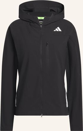 adidas Laufjacke Adizero schwarz