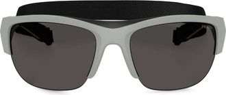 Prada lunettes de soleil Linea Rossa - Gris