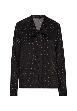 Dreimaster Dreimaster Bluse Damen Schwarz Gepunktet