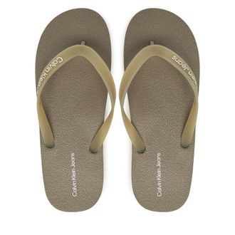 Calvin Klein Jeans Zehentrenner Calvin Klein Jeans Thong+ Tpu YM0YM01265 Braun