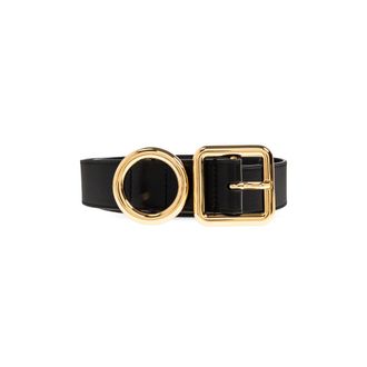Jacquemus Der Lederg&uuml;rtel - - Accessories - Damen - Schwarzk - 80 CM