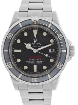 Rolex montre Sea Dweller 1665 40 mm - Noir