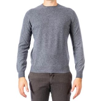 La Fileria Kaschmir Hoodies f&uuml;r Stilvolle Bequemlichkeit - - Knitwear - Herren - Grau - M