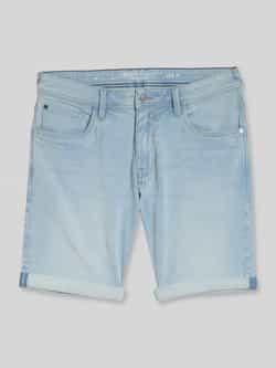 Tom Tailor Denim Slim Fit Jeansshorts aus Baumwoll-Mix Modell TTPIERS SLIM