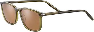 Serengeti Eyewear Homme, Accessoires, Vert, Taille: 57 MM Lunettes de soleil Lenwood Ss485003