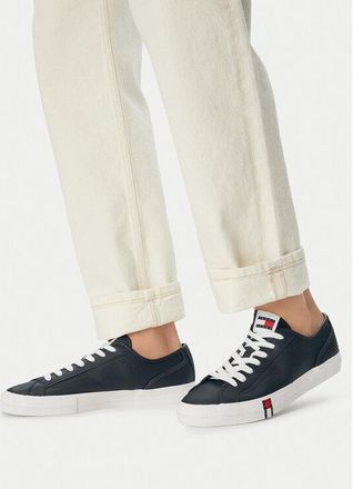Tommy Jeans Sneakers Archive Vulc. Y2K Long Lace EM0EM01676 Dunkelblau