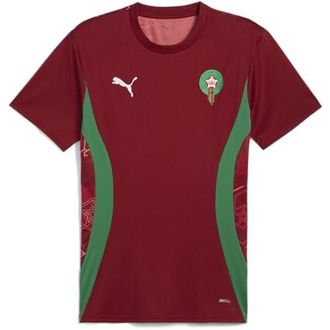 Puma Maillot Maroc Pre Match 2025 Adultes, rouge/vert, S