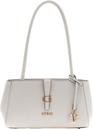 Guess sac &agrave; &eacute;paule Carrie Girlfriend Shoulder Bag Stone gris clair