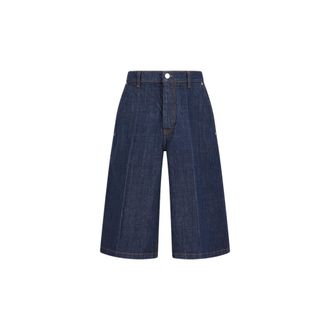 Ami Loose Bermuda Shorts - - Jeans - Herren - Blau - W32