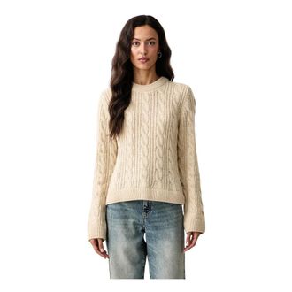 Barbour Pull en maille Joan - Femme - Pulls - Beige - Taille: 44 FR