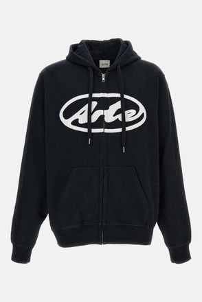 Arte Kapuzensweatshirt Mit Rei&szlig;verschluss Und Logo