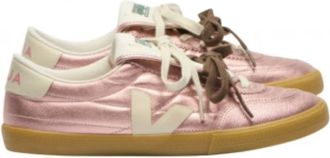 Veja Femme, Chaussures, Rose, Taille: 39 EU Panenka Leather Baskets