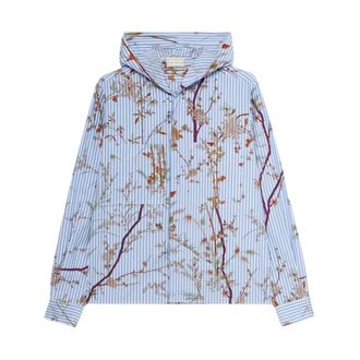 Pierre-Louis Mascia Homme, Chemises, Bleu, Taille: XS Kami Hooded Shirt