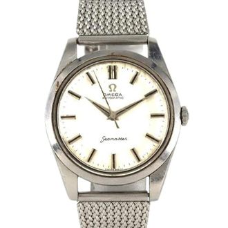 Omega Seamaster Automatique en Acier Inoxydable Pre-owned - Homme - Pre-owned - Gris - Taille: ONE Size