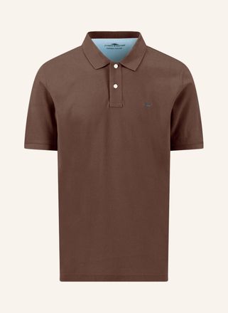 Fynch-Hatton Fynch-Hatton Piqu&eacute;-Poloshirt braun