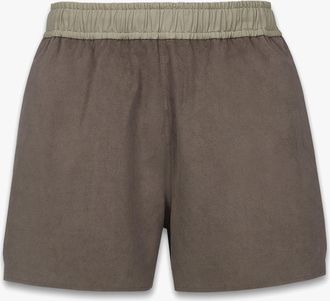 MCM x We The Best Ultrasuede-Shorts