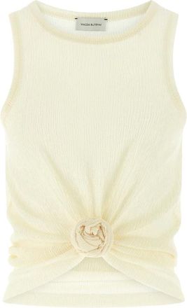 Magda Butrym Femme, Tops, Blanc, Taille: 34 FR Tight Top 01