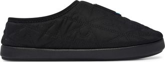 Calvin Klein Hausschuhe Calvin Klein Home Slipper Quilted Rip Emblem HM0HM02280 Schwarz
