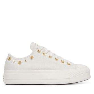 Converse Sneakers aus Stoff Converse Chuck Taylor All Star Heathered Glam A17597C Beige