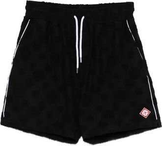 Casablanca Homme, Sport, Noir, Taille: XL Towelling Monogram Short