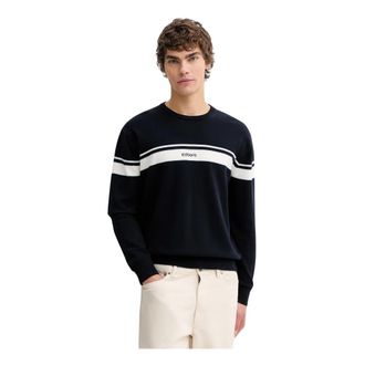 Iceberg Rundhals-Strickpullover - - Knitwear - Herren - Blau - S