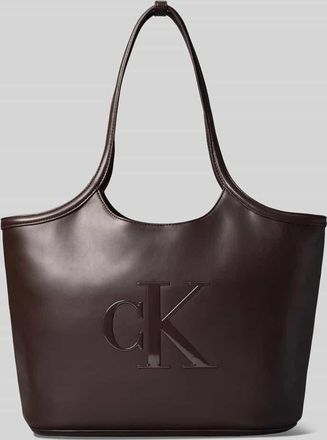 Calvin Klein Shopper mit Logo-Pr&auml;gung
