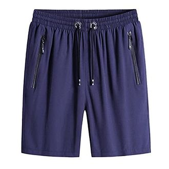 Generic Short de bain d&eacute;t&eacute; d&eacute;contract&eacute; pour homme - Short de sport sec - Grande taille - Pantalon de plage rapide pour homme - Pantalon l&eacute;ger pour les vacance