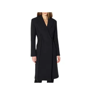 Elisabetta Franchi Femme, Manteaux, Noir, Taille: 44 FR Cp004 Manteau