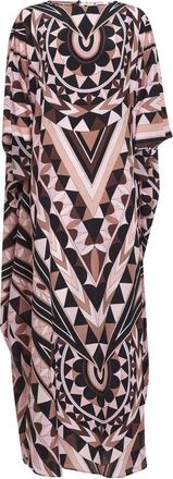 Pucci Femme, Maillots de bain, Multicolore, Taille: ONE Size Manuba Print Silk Kaftan