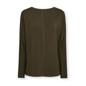 Elena Miro Sweatshirt aus Modal-Mix - - Tops - Damen - Gr&uuml;n - L
