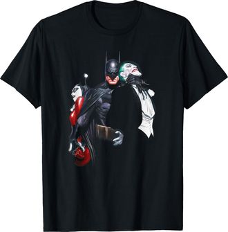 DC Comics Batman Joker Harley Choke T Shirt T-Shirt