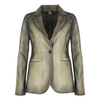 Avant Toi Einknopf-Blazer - - Jackets - Damen - Mehrfarbig - XS