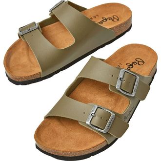 Pepe Jeans London Damen Oban Classic 3 W Sandale, Gr&uuml;n (Forest Khaki Green), 4