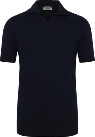 Ferrante Softes Poloshirt aus &auml;gyptischer Baumwolle mit Variokragen in