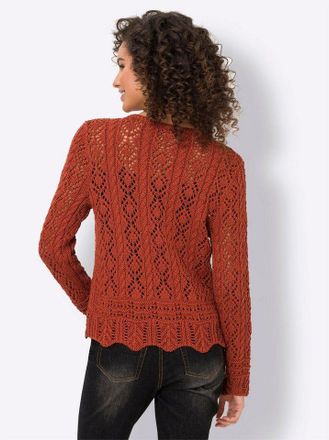Heine Strickjacke Strickjacke Langarm
