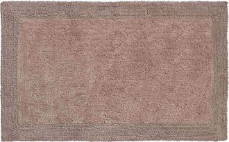 GRUND organisch & beidseitig verwendbar Badteppich 100% Bio-Baumwolle, ultra soft, &Ouml;KO-TEX-zertifiziert, 5 Jahre Garantie, LUXOR, Badematte 50x80 cm, taupe